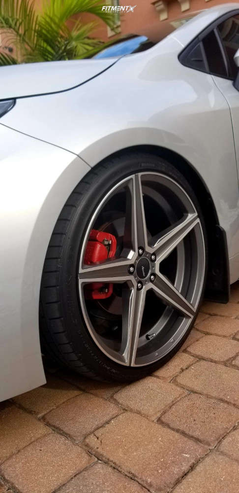 2020 Toyota Corolla SE with 19x8.5 Advanti Racing Cammino and Falken ...