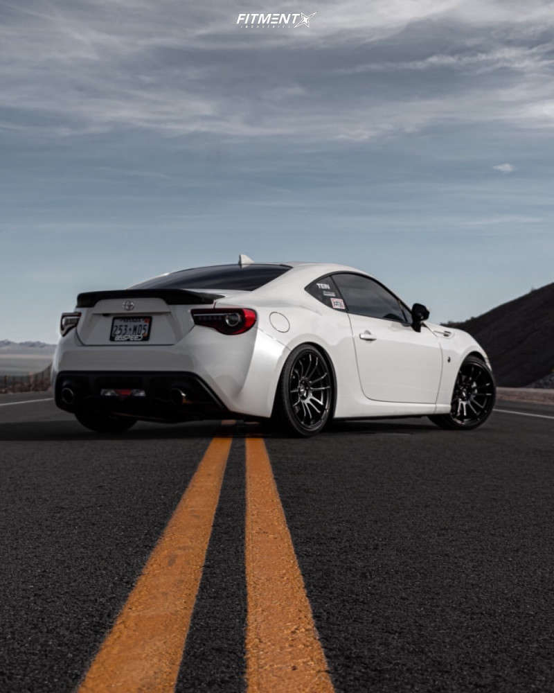 2020 Toyota 86 GT with 18x9.5 AVID1 AV20 and Nankang 245x35 on ...
