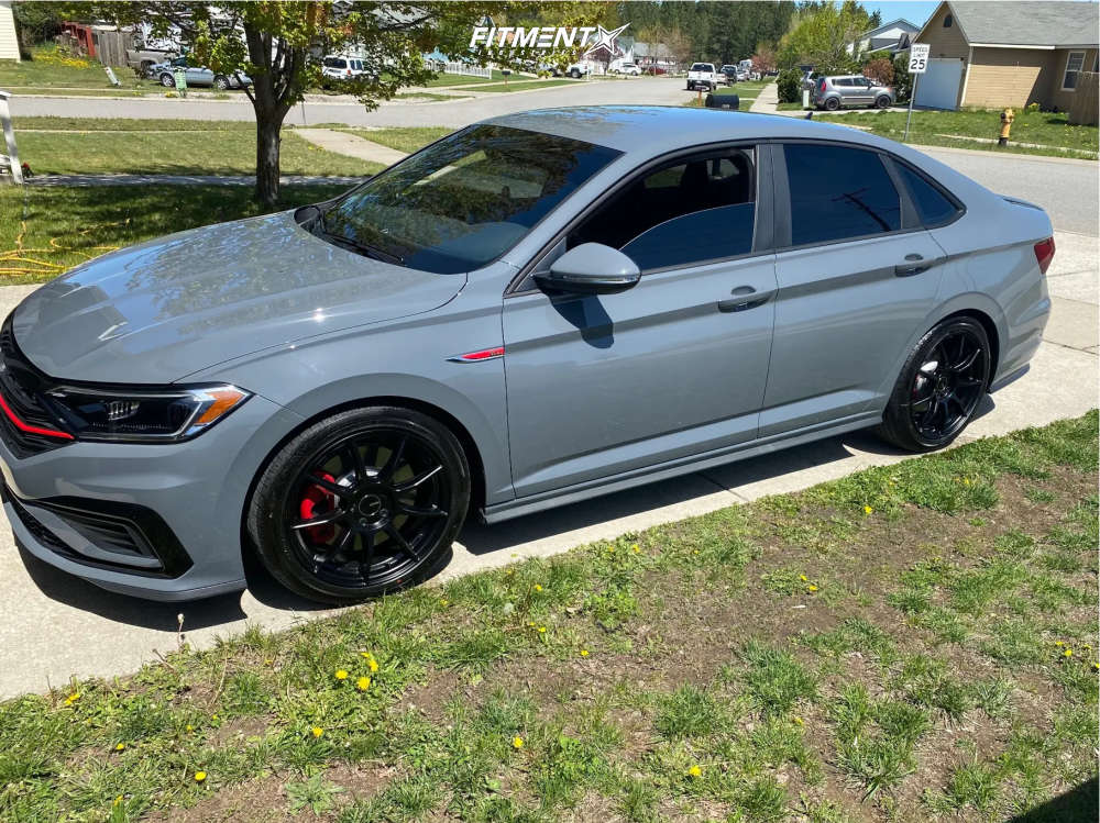 2019 Volkswagen Jetta GLI S with 18x8 Enkei Ts9 and Hankook 225x45 on ...