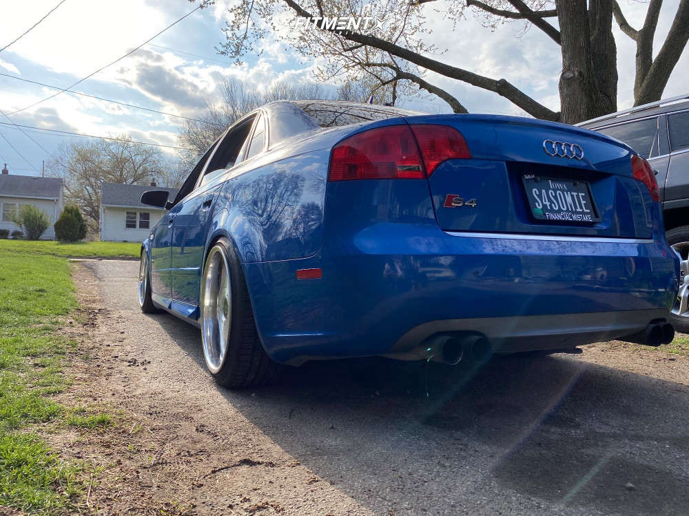 2006 Audi S4 Base with 18x8.5 SSR Vienna Dish and Nitto 215x40 on ...