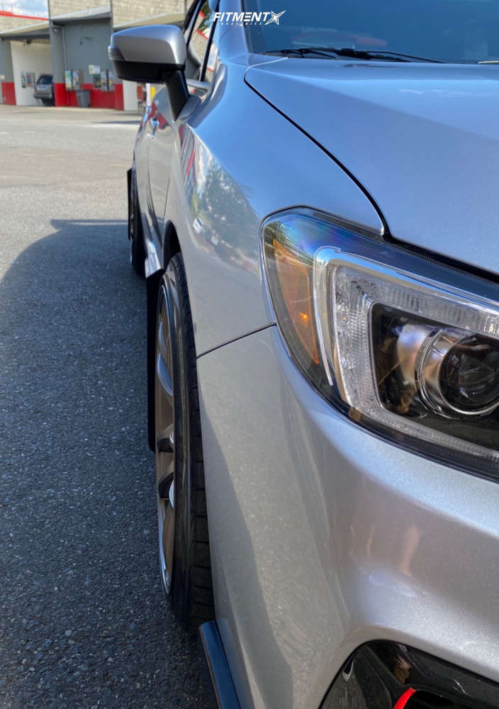 2020 Subaru WRX STI Base with 19x9.5 ESR Sr08 and Yokohama 245x35 on Stock Suspension | 1070157 ...