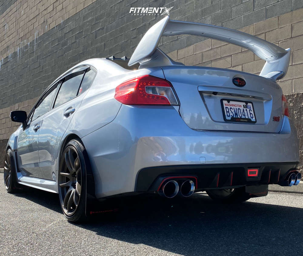 2020 Subaru WRX STI Base with 19x9.5 ESR Sr08 and Yokohama 245x35 on Stock Suspension | 1070157 ...