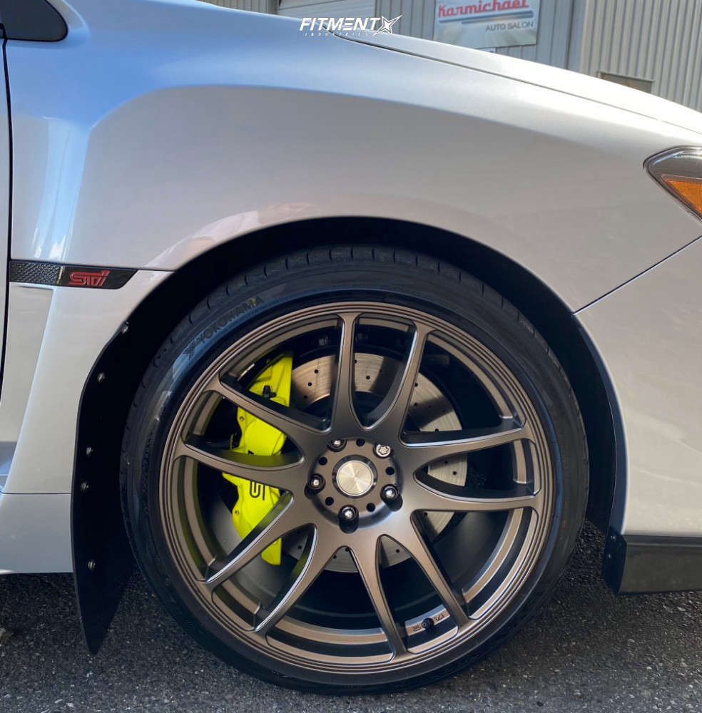 2020 Subaru WRX STI Base with 19x9.5 ESR Sr08 and Yokohama 245x35 on Stock Suspension | 1070157 ...
