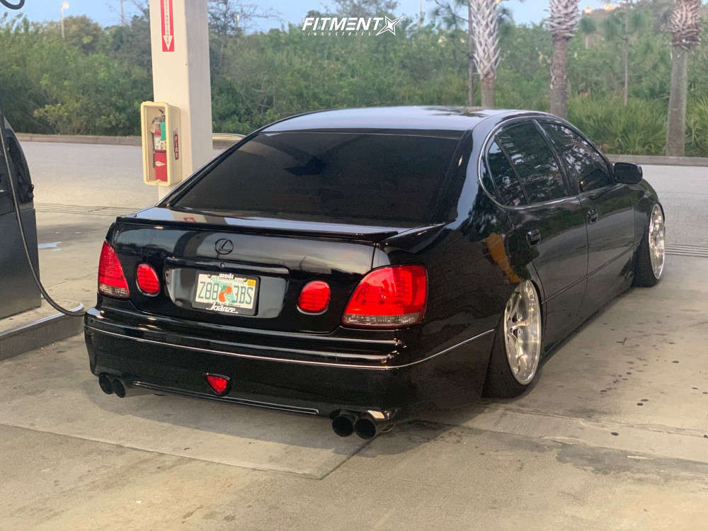 2004 Lexus GS300 Base with 19x9.5 Weds Vishunu and Achilles 225x35 on ...