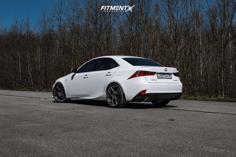 2014 Lexus IS250 F Sport with 19x8.5 Makstton 720 FLOW-FF101 and ...