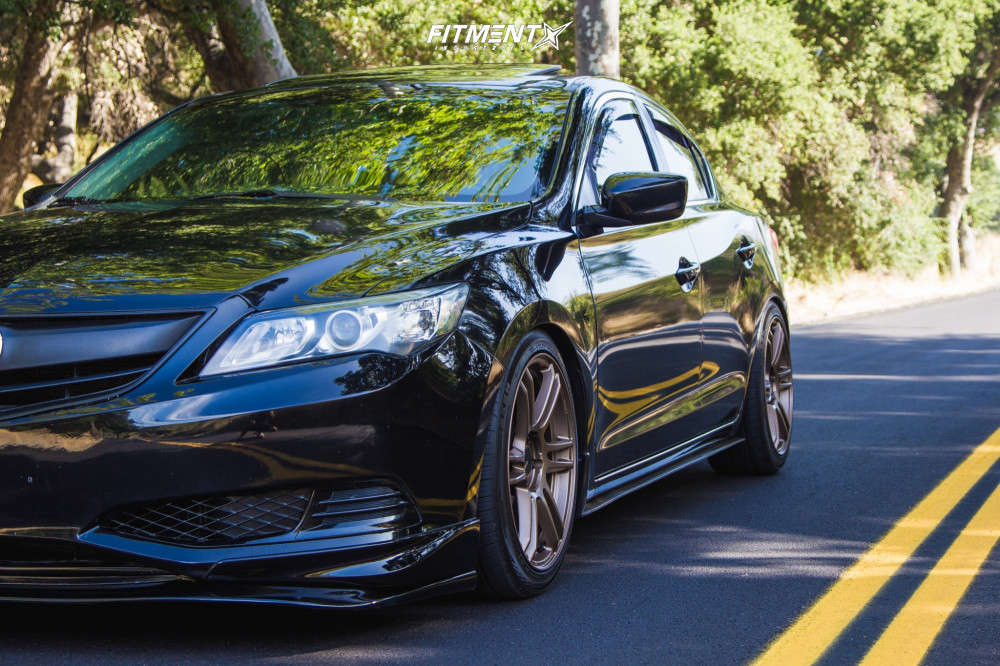 2014 Acura ILX Base with 18x8.5 Enkei Tsr-6 and Nexen 235x40 on ...