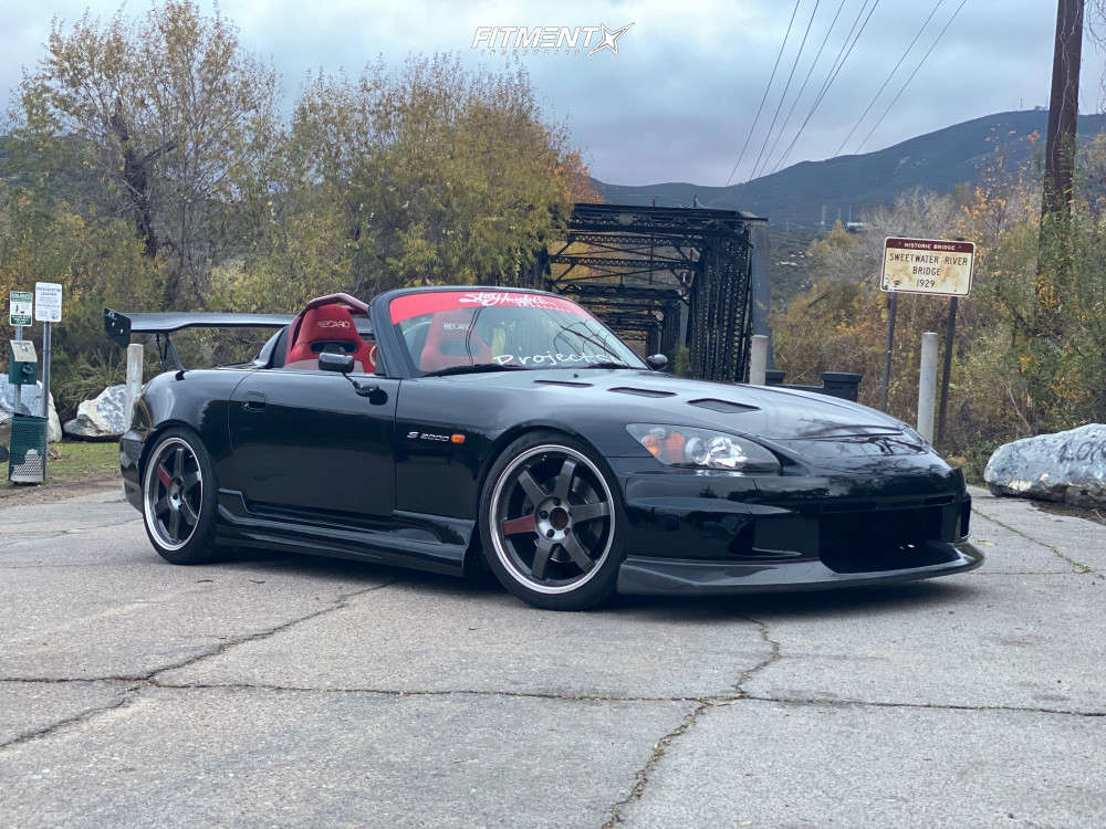 2005 Honda S2000 Base with 18x9 Volk Te37sl and Federal 235x40 on ...