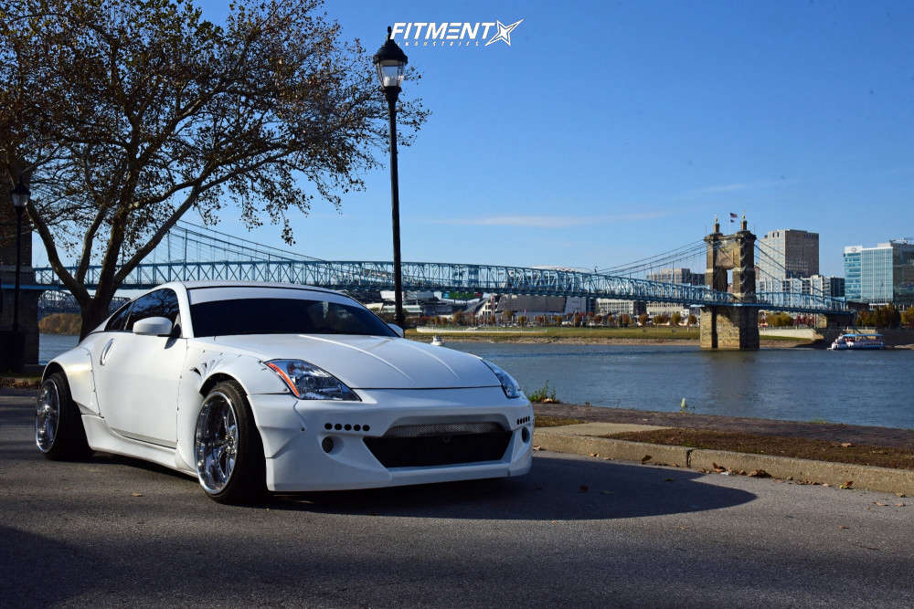2003 Nissan 350Z Performance with 19x11 Weds Cerberus Ii and Achilles ...