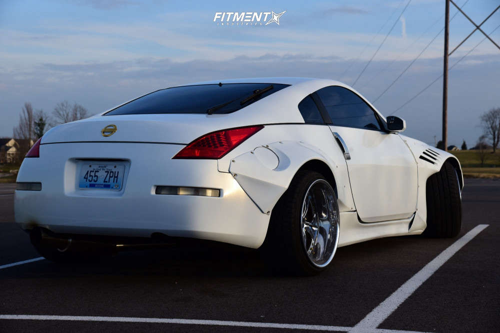 2003 Nissan 350Z Performance with 19x11 Weds Cerberus Ii and Achilles ...