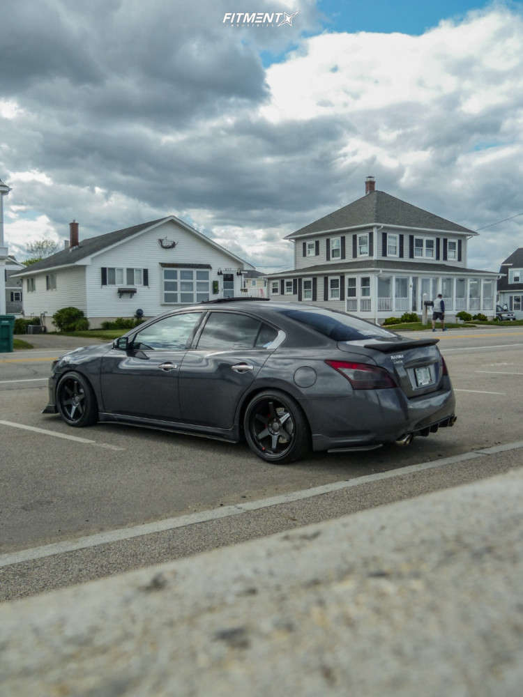 2010 Nissan Maxima S with 19x9.5 Varrstoen Es2 and Nexen 235x35 on ...