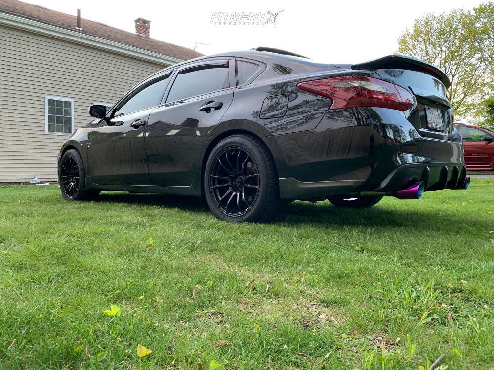2017 Nissan Altima SR with 18x8.5 AVID1 AV20 and Federal 245x45 on ...