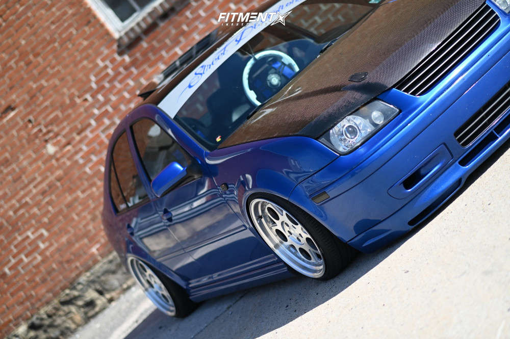 2001 Volkswagen Jetta GLS with 18x9 Avant Garde M230 and Nankang 205x40 ...