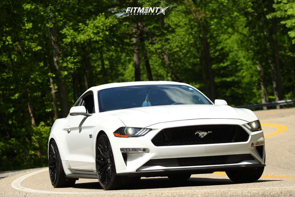 2019 Ford Mustang GT with 20x10 Shift Spring and Nankang 275x35 on ...