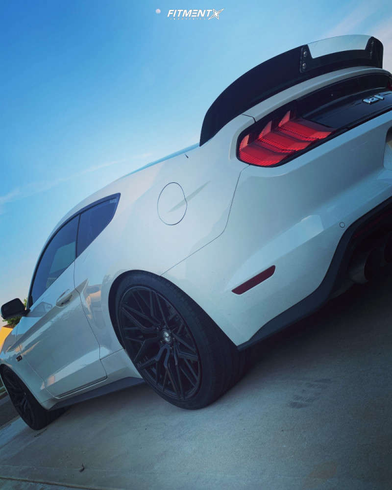2019 Ford Mustang GT with 20x10 Shift Spring and Nankang 275x35 on ...