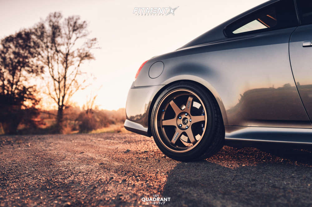 2011 INFINITI G37 IPL with 19x9.5 Volk Te37 and Hankook 245x40 on ...
