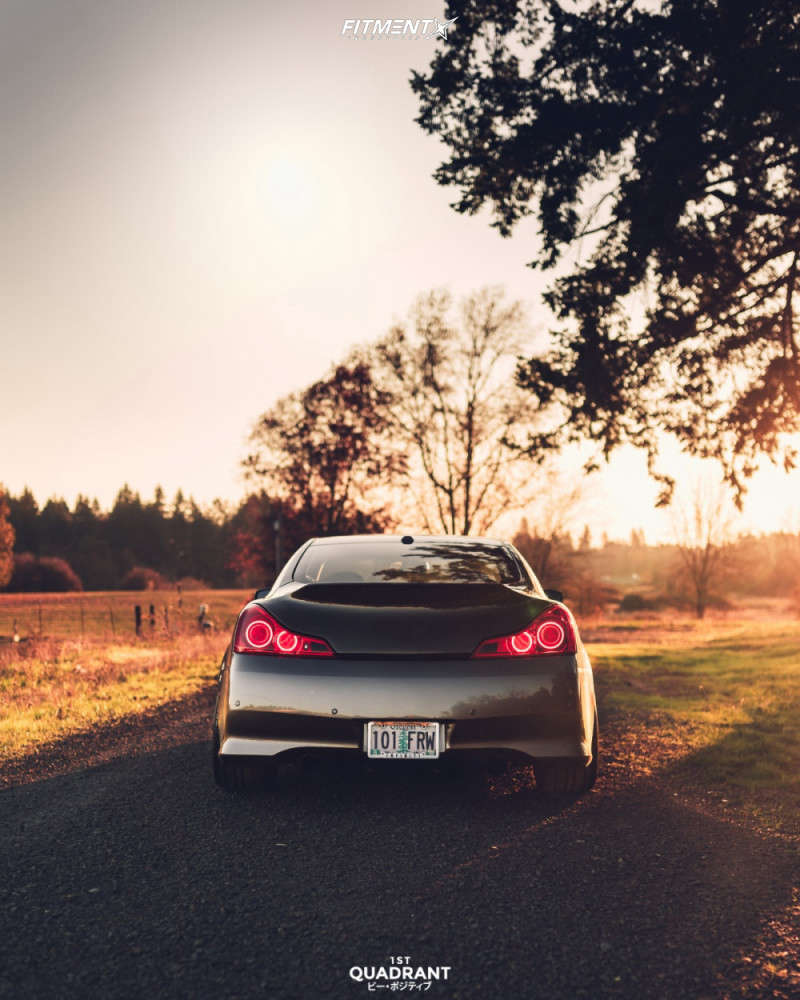 2011 INFINITI G37 IPL with 19x9.5 Volk Te37 and Hankook 245x40 on ...