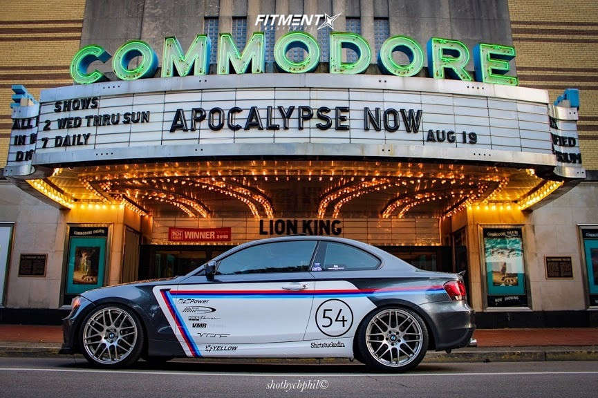 2008 BMW 135i Base with 19x8.5 VMR V703 and Yokohama 235x35 on ...