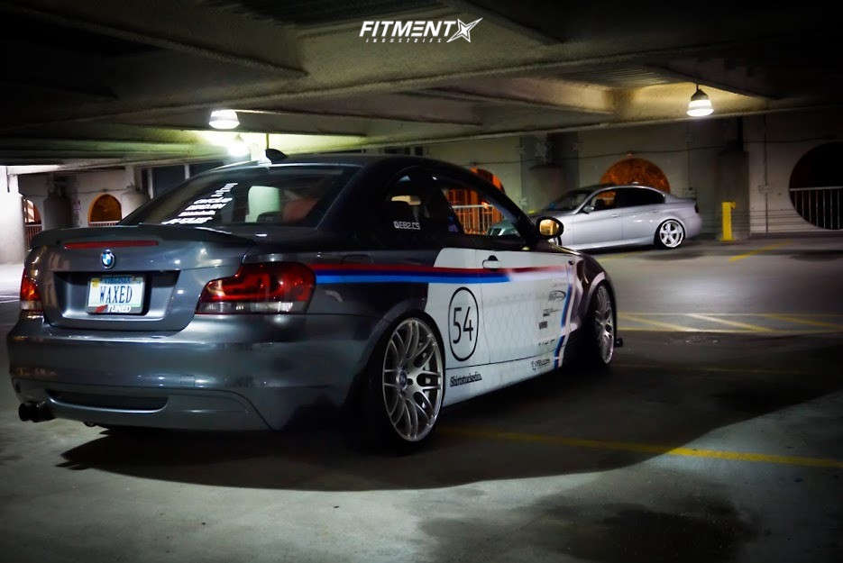 2008 BMW 135i Base with 19x8.5 VMR V703 and Yokohama 235x35 on ...