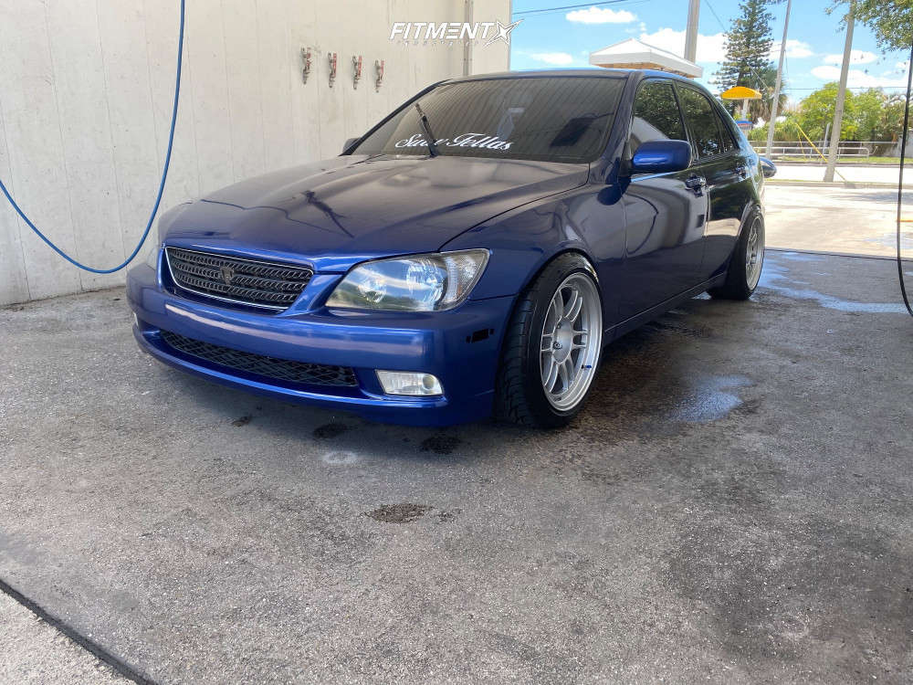 2002 Lexus IS300 Base with 17x9.5 Enkei RPF1 and Federal 235x40 on ...