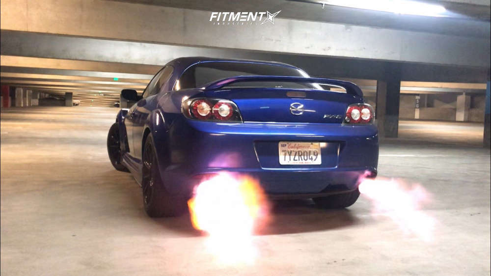 2010 Mazda RX-8 R3 with 18x8 Konig Control and Hankook 245x50 on Stock ...