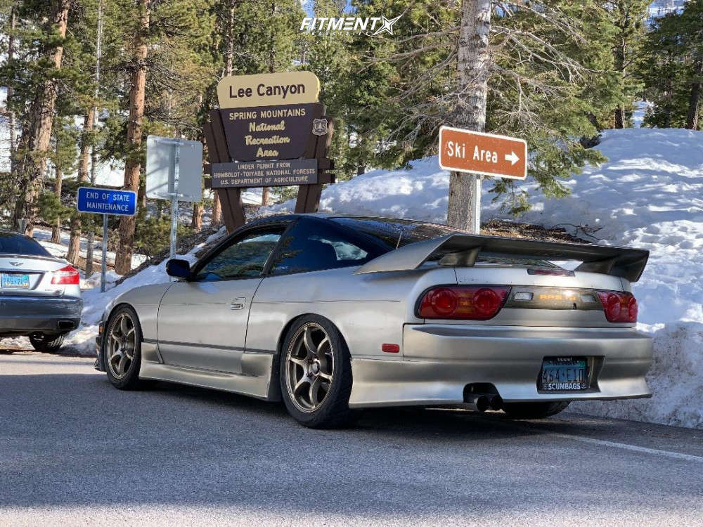 1992 Nissan 240SX Base with 17x8.5 AVID1 AV26 and Federal 235x45 on ...