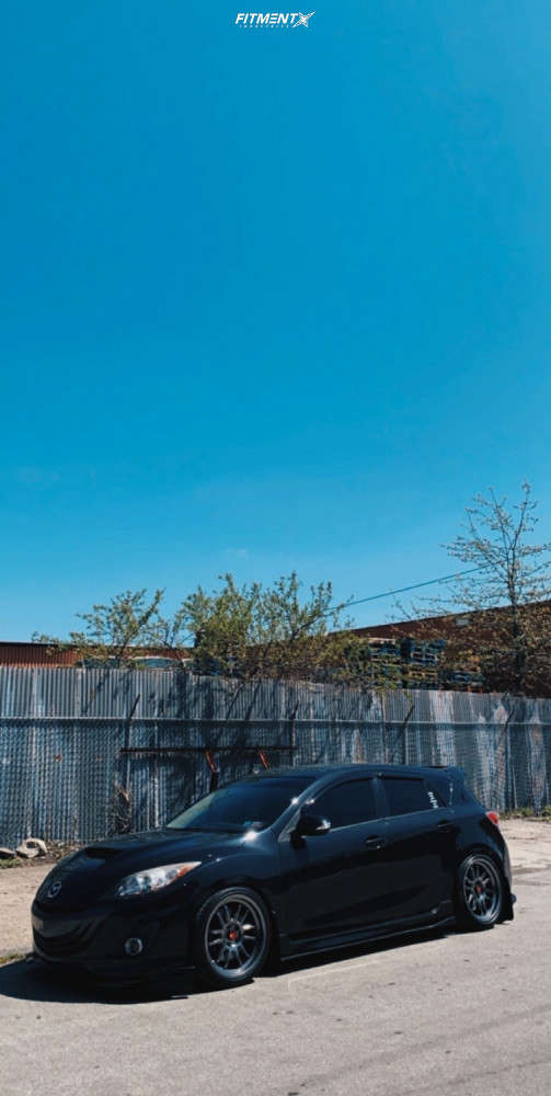 2013 Mazda MazdaSpeed3 Base with 18x8.5 Aodhan Ah07 and Achilles 225x20 on Coilovers | 1073100 ...