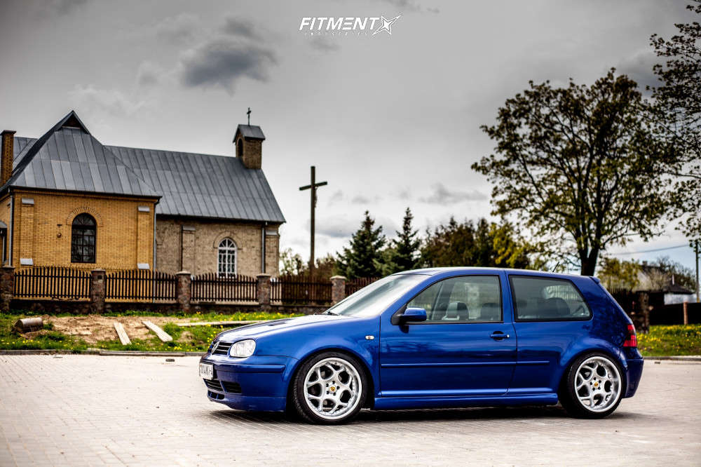 2000 Volkswagen Golf GLS with 18x8.5 AEZ Simas X and Nankang 215x40 on ...