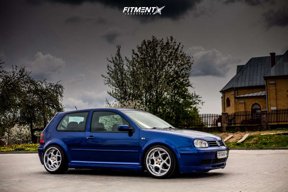 2000 Volkswagen Golf GLS with 18x8.5 AEZ Simas X and Nankang 215x40 on ...