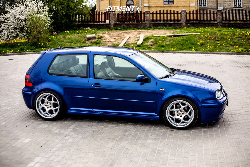 2000 Volkswagen Golf GLS with 18x8.5 AEZ Simas X and Nankang 215x40 on ...