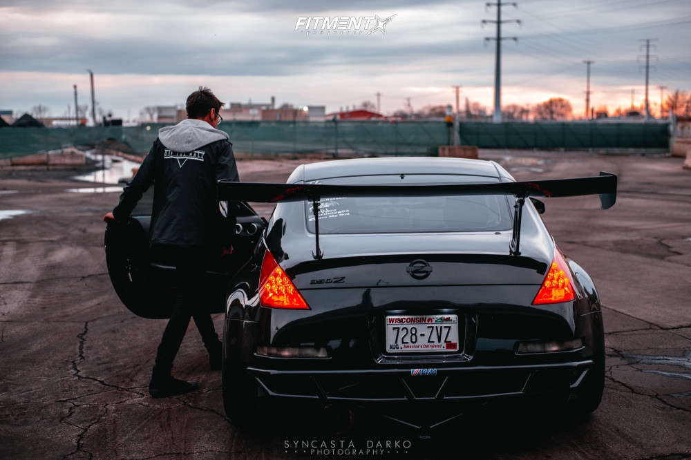 2008 Nissan 350Z Base with 18x11 Volk Te37sl and Nitto 285x35 on ...