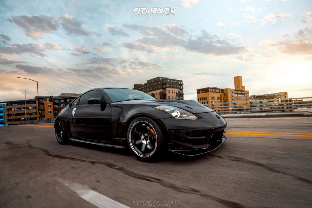 2008 Nissan 350Z Base with 18x11 Volk Te37sl and Nitto 285x35 on ...