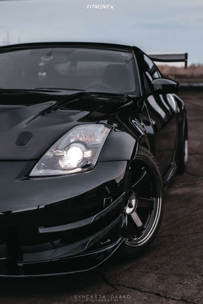 2008 Nissan 350Z Base with 18x11 Volk Te37sl and Nitto 285x35 on ...