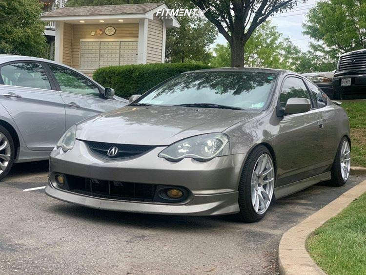 2002 Acura RSX Base with 17x9 AVID1 AV32 and Yokohama 215x45 on ...