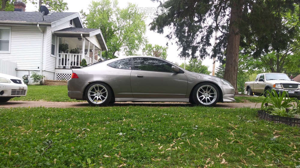 2002 Acura RSX Base with 17x9 AVID1 AV32 and Yokohama 215x45 on ...