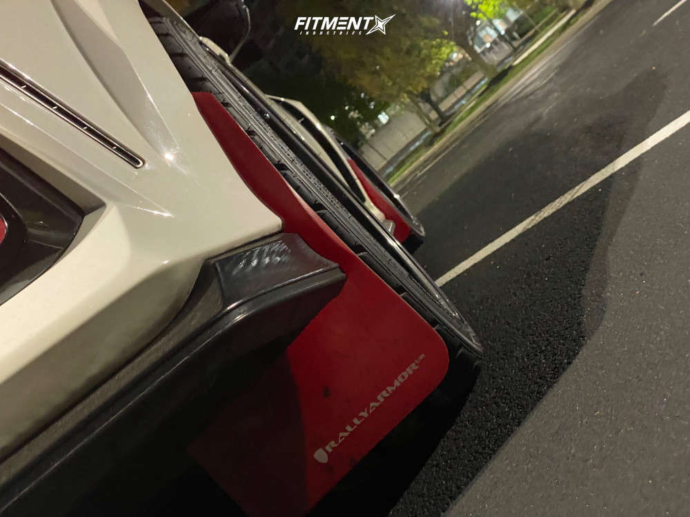 2018 Honda Civic Type R with 18x9.5 ESR Sr11 and Nitto 245x35 on ...