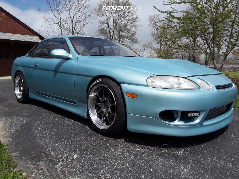 1992 Lexus SC400 Base with 18x10.5 Work D9r and Federal 255x45 on ...