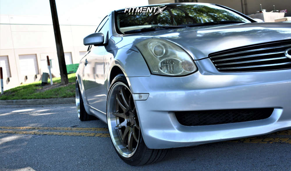 2007 INFINITI G35 Sport with 19x9.5 Aodhan DS02 and Nankang 235x40 on ...