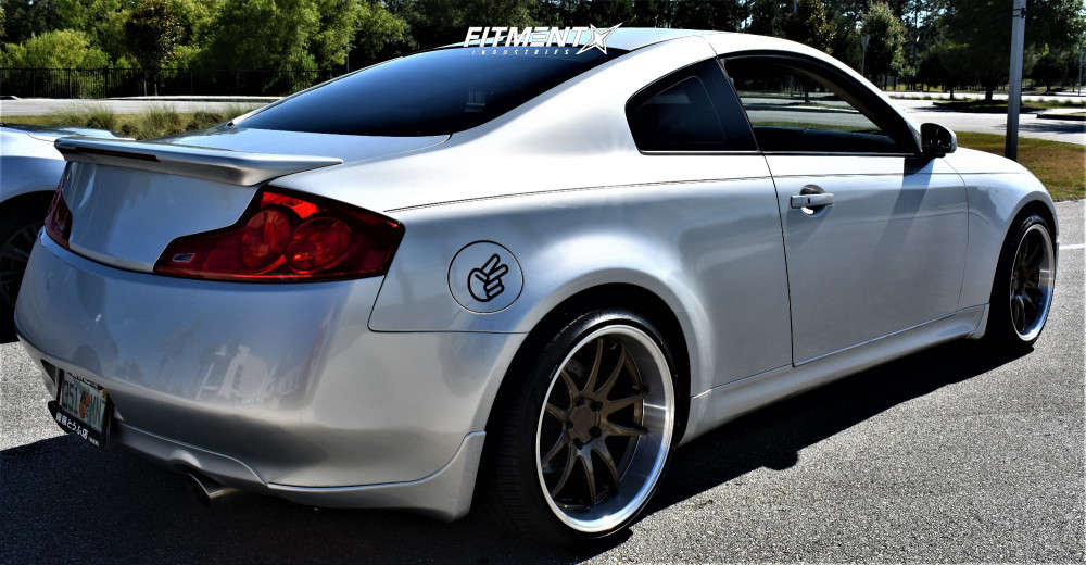 2007 INFINITI G35 Sport with 19x9.5 Aodhan DS02 and Nankang 235x40 on ...