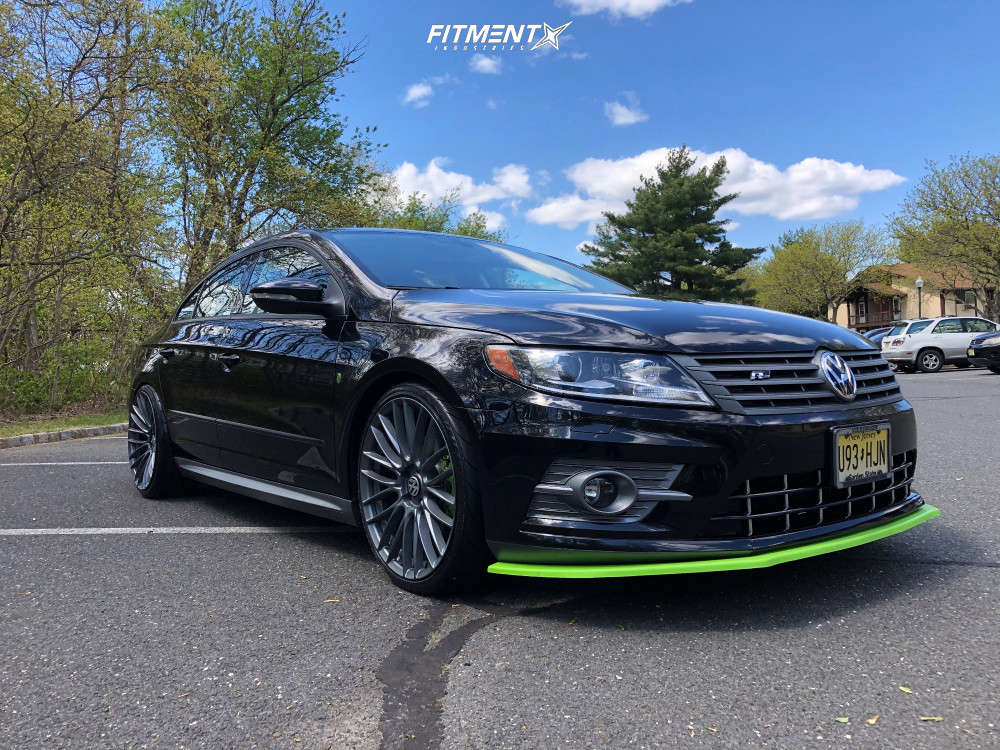 2014 Volkswagen CC R-Line with 20x8.5 INOVIT Sonic and Federal 225x35 ...