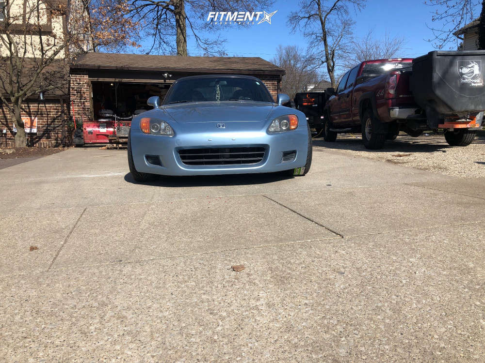 2002 Honda S2000 Base with 18x9.5 Aodhan DS02 and Federal 225x40 on ...