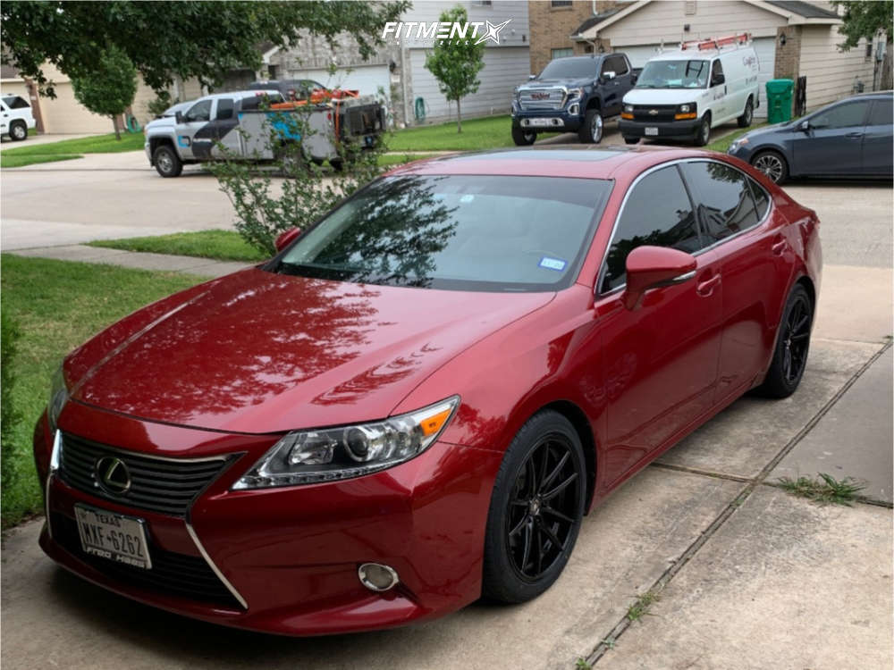 2015 Lexus ES350 Base with 18x8 Konig Oversteer and Vercelli 225x45 on ...
