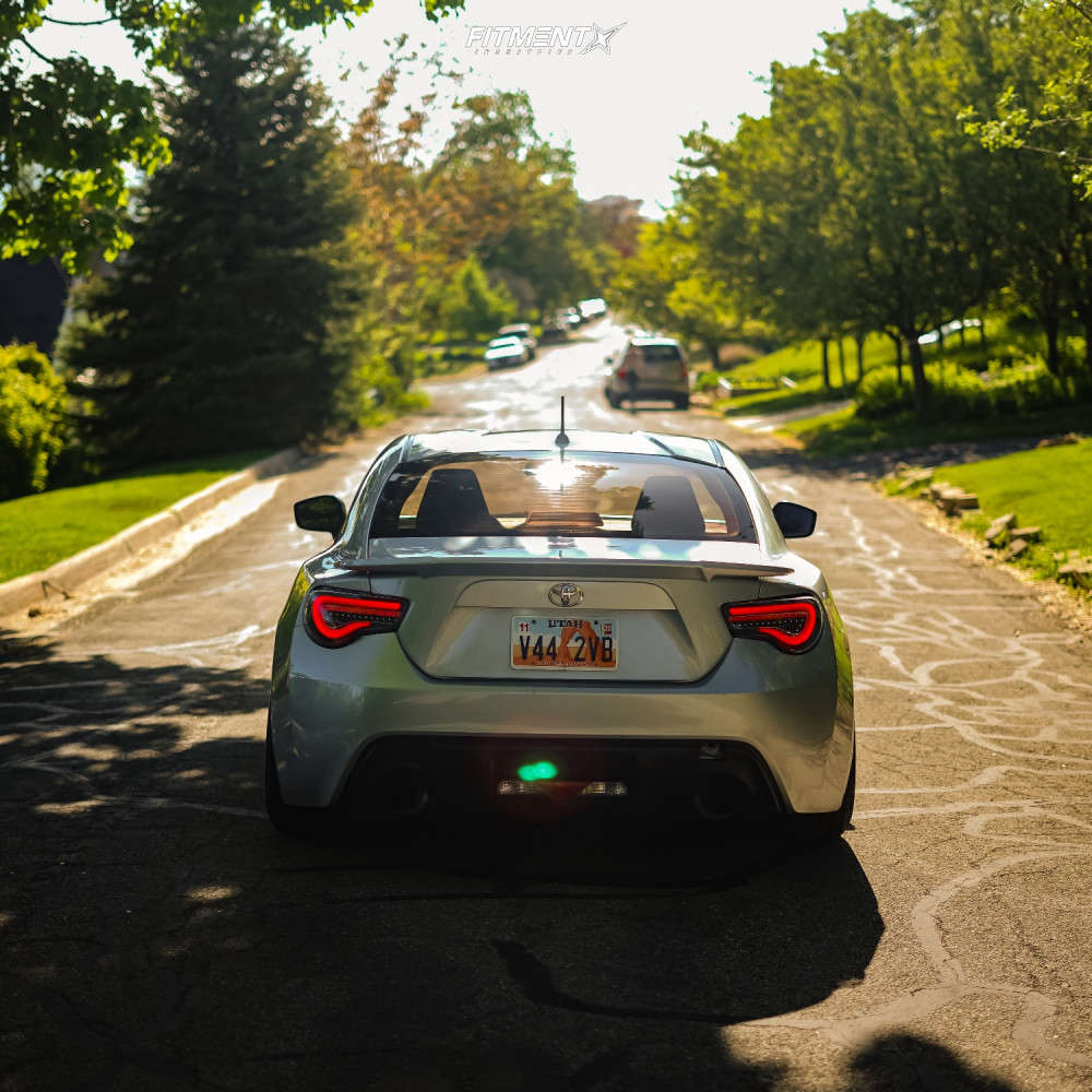 2013 Scion FR-S Base with 18x9.5 ESR Sr01 and Nitto 235x40 on Coilovers ...