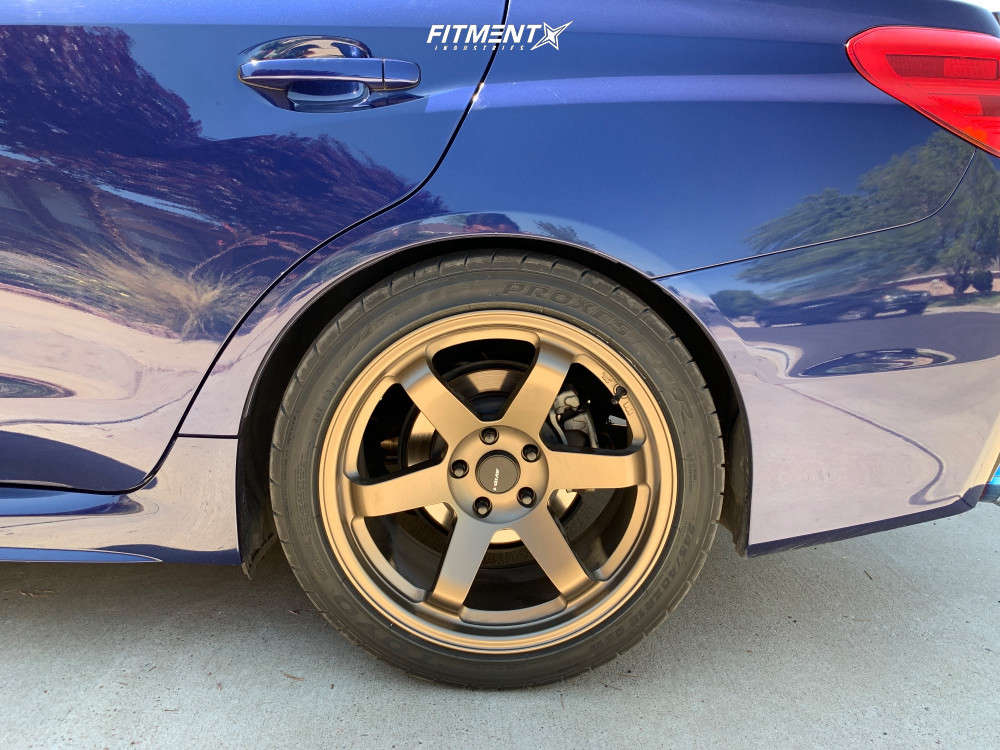2017 Subaru WRX Limited with 18x9.5 AVID1 AV6 and Toyo Tires 245x40 on ...