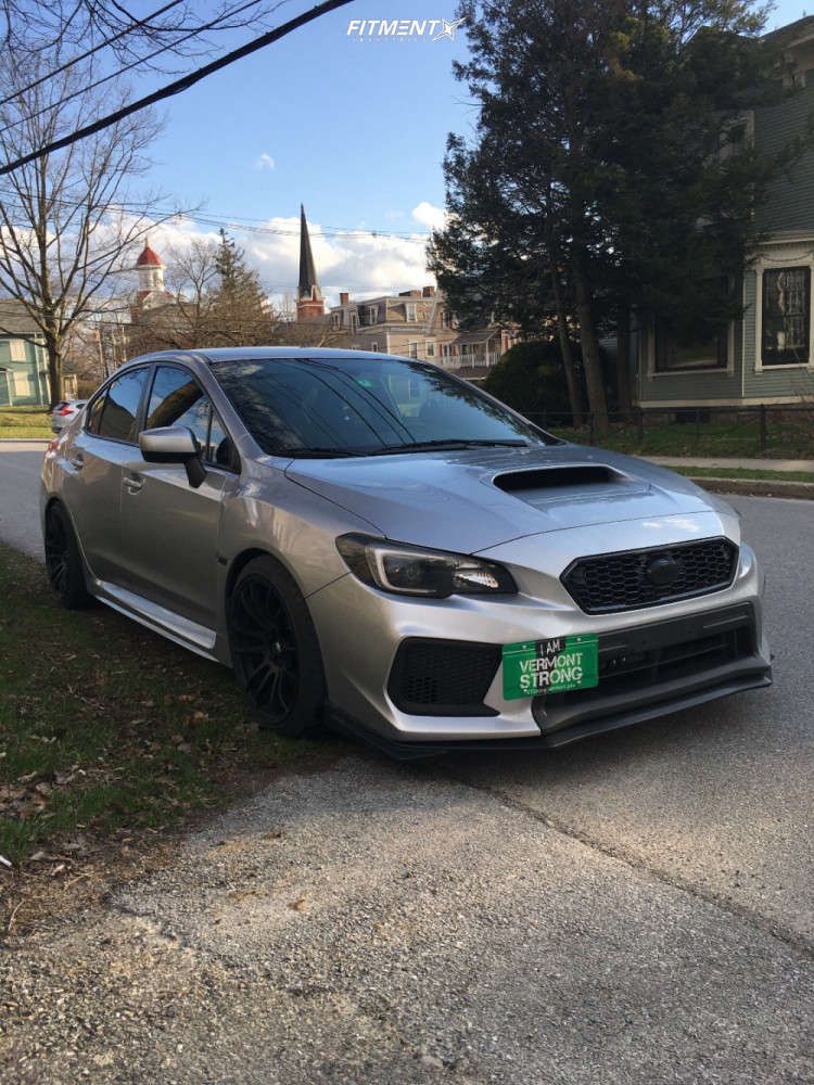 2018 Subaru WRX Limited with 18x9.5 MST Mt33 and Dunlop 245x45 on ...