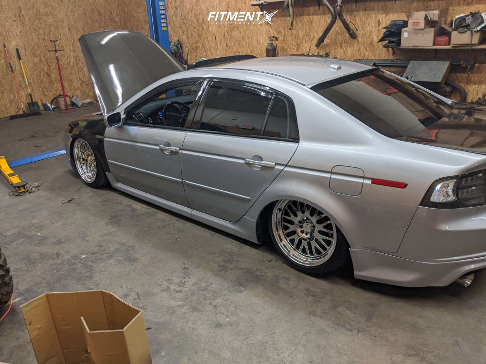 2005 Acura TL Base with 18x9.5 XXR 531 and Zeetex 245x40 on Air ...