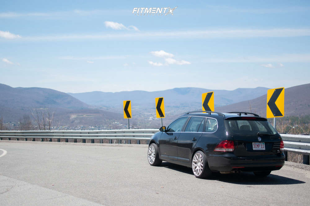 2014 Volkswagen Jetta TDI with 18x8 OEM Wheels Style 197 and Leao ...