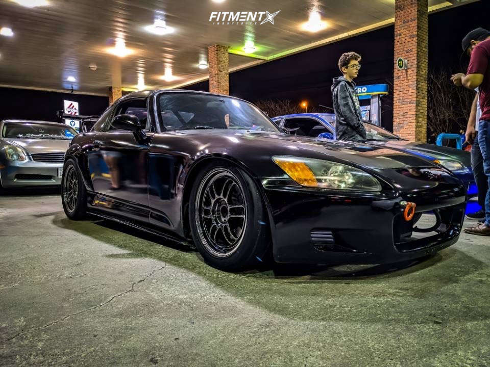 2003 Honda S2000 Base with 17x8.5 Enkei RPF1 and Maxxis 255x40 on ...