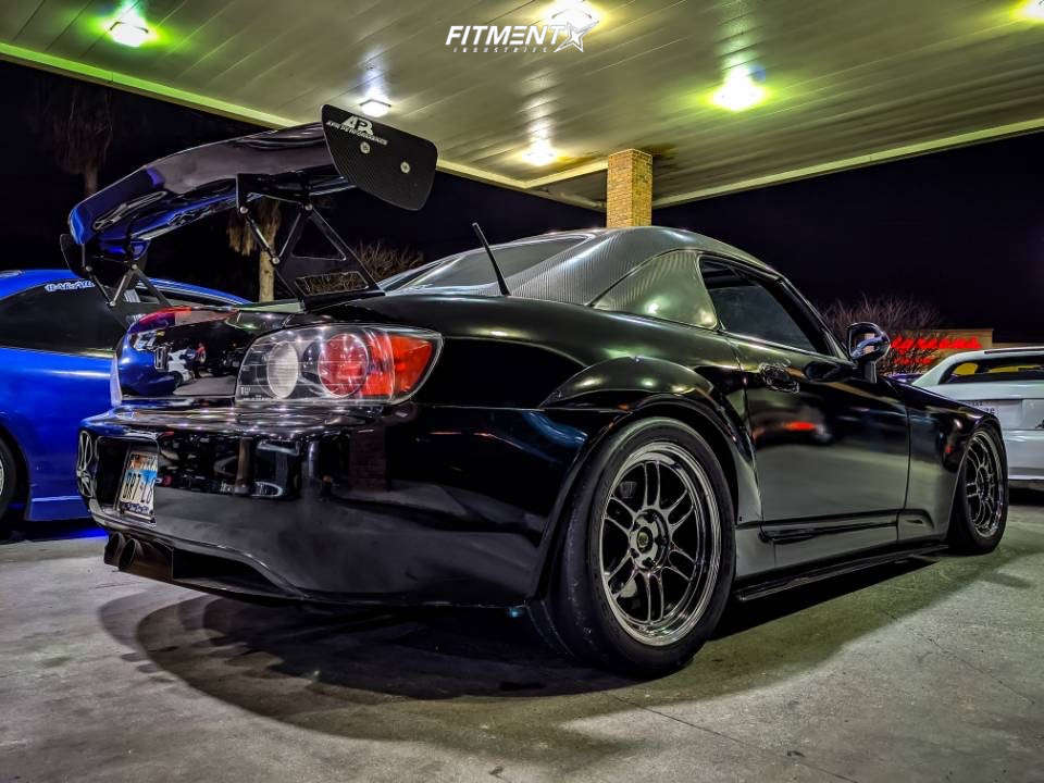 2003 Honda S2000 Base with 17x8.5 Enkei RPF1 and Maxxis 255x40 on ...