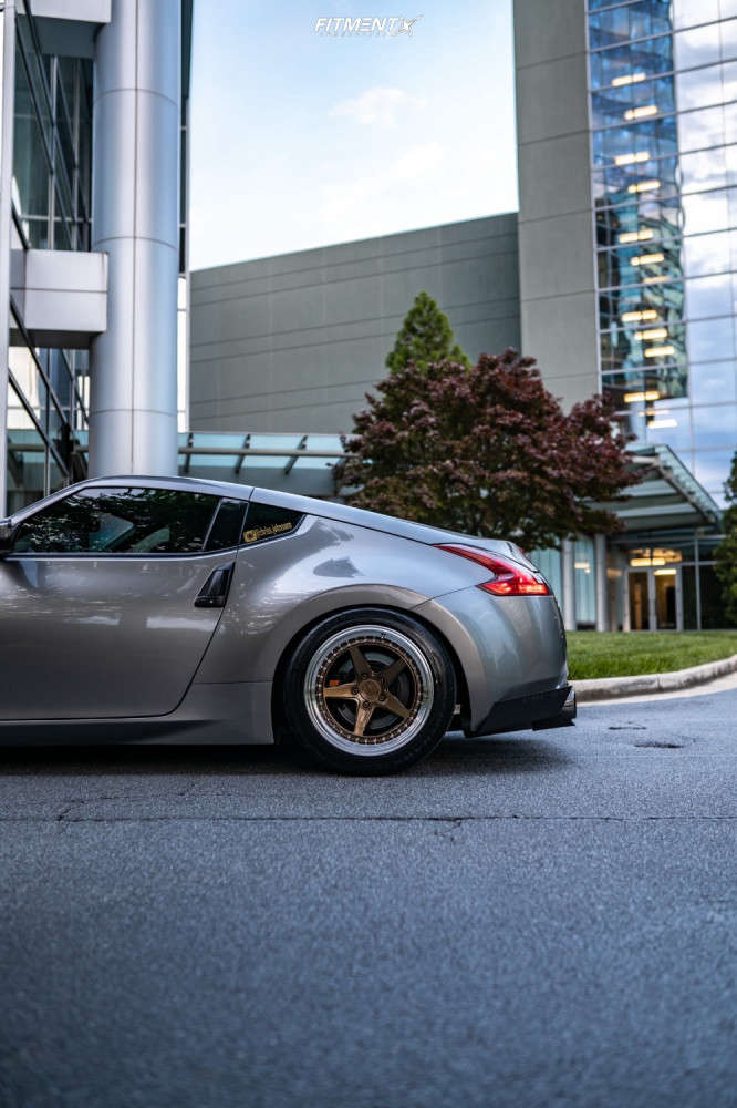 2010 Nissan 370Z Touring with 18x9.5 Aodhan Ds05 and Firestone 255x40 ...