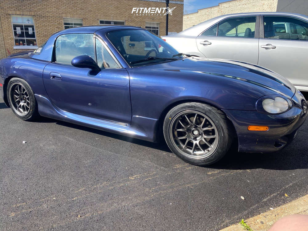 2002 Mazda Miata SE with 15x9 949 Racing 6UL and Federal 225x45 on ...